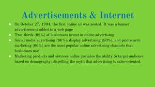 Internet, advertising & Integrated Marketing Communication | PPT