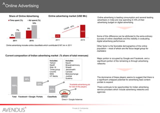 Internet and digital commerce avendus capital | PDF