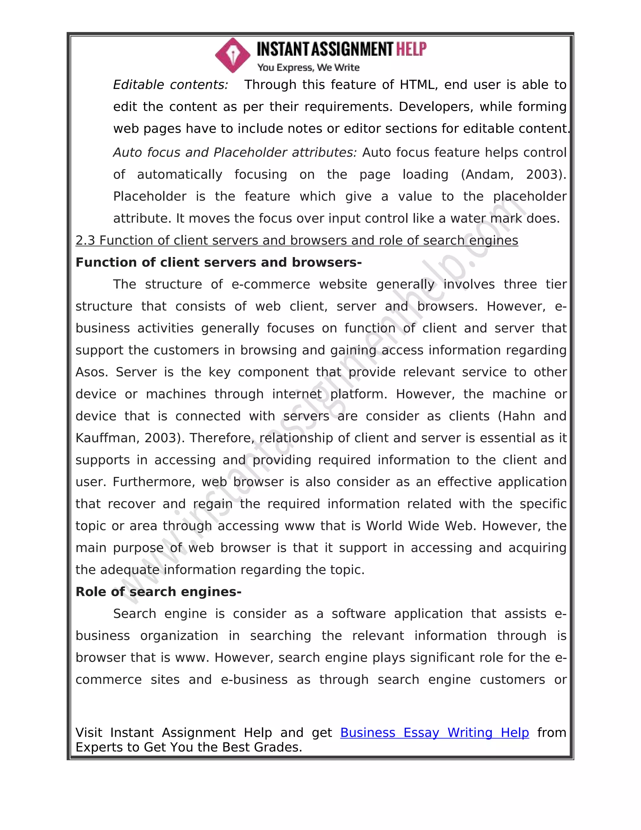 Internet and e-business | PDF