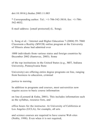 Internet and Higher Education 7 (2004) 59–70Improving online.docx