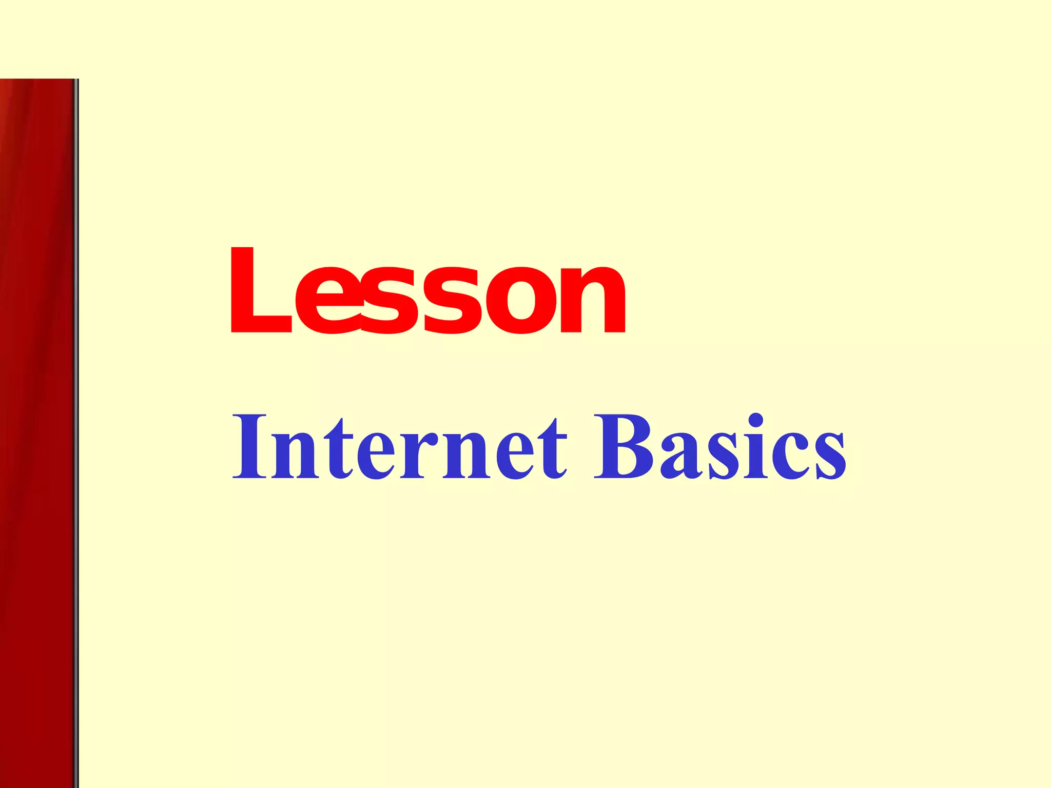 Internet And How It Works | PPT