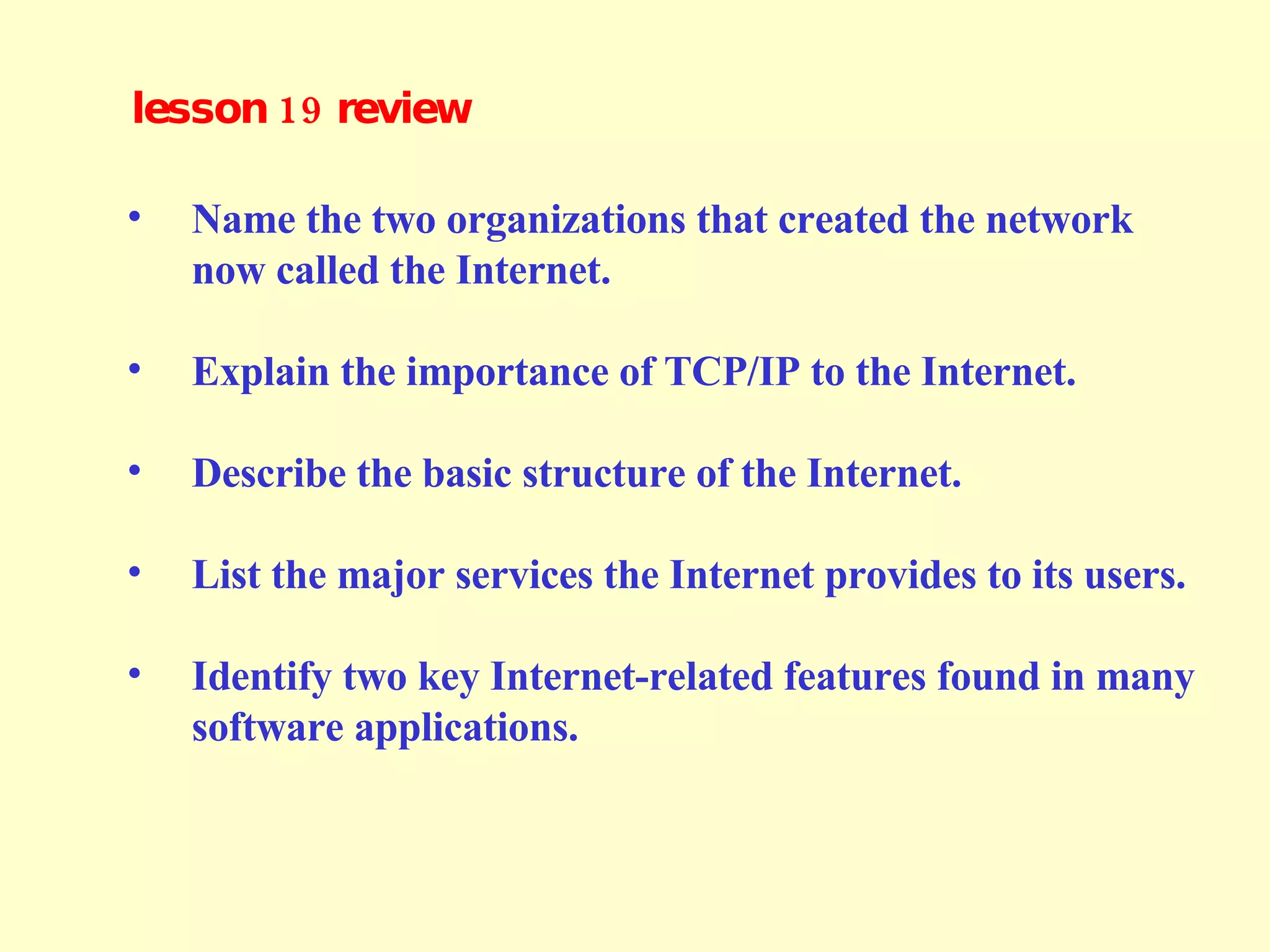 Internet And How It Works | PPT