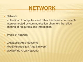 Internet and html | PPTX