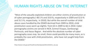 Internet and internet rights in the philippines | PPTX