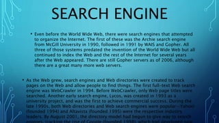 Internet and its history | PPTX