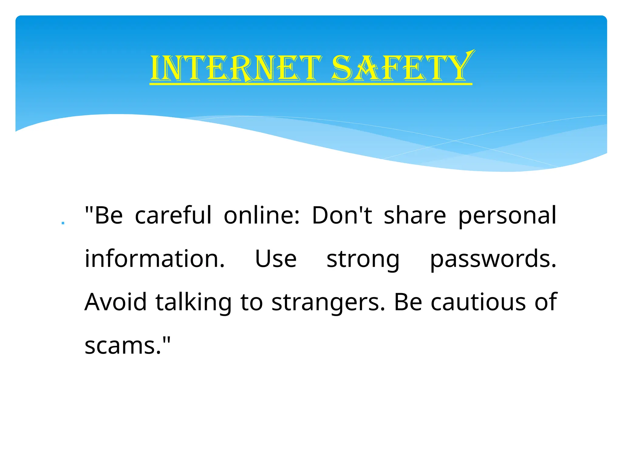 Power point presentations of internet and it's types | PPT