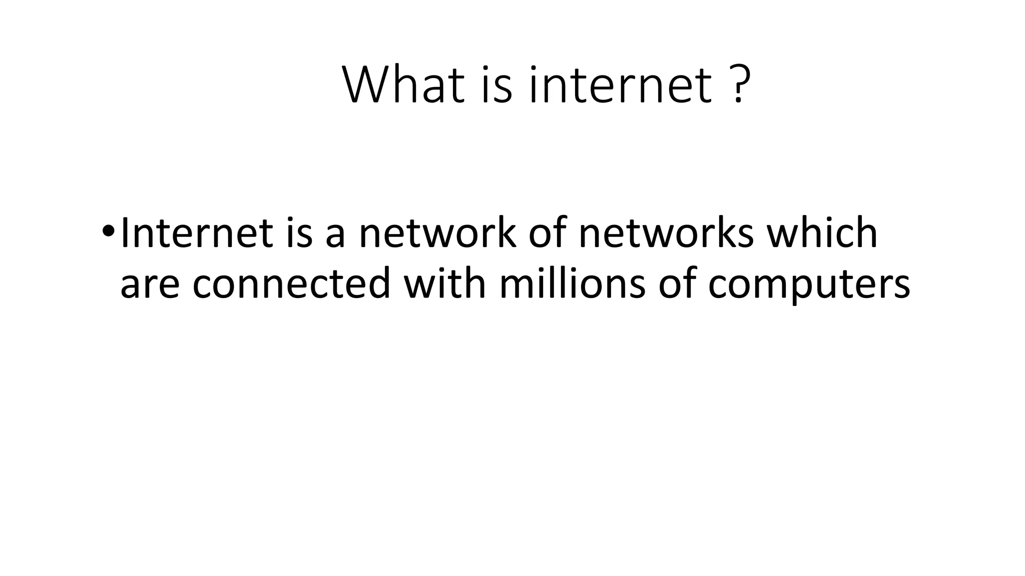 INTERNET AND ITS USES.pptx