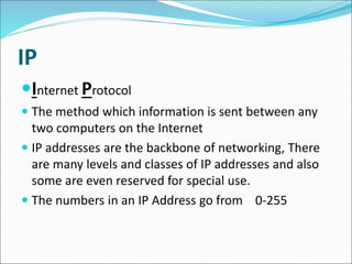 Internet and Networking | PPT | Internet | Computing