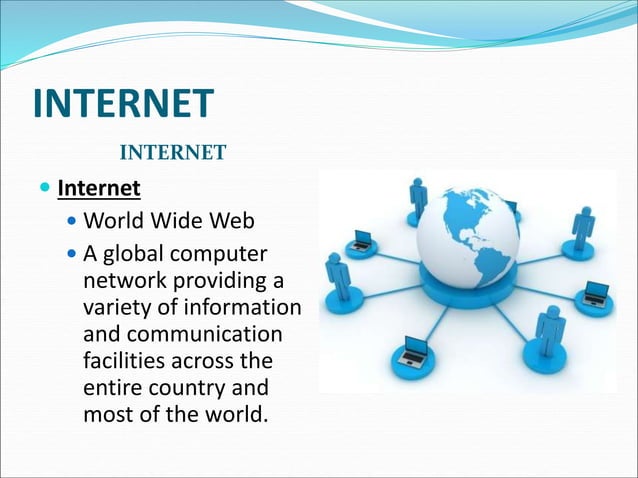 Internet and Networking | PPT | Internet | Computing
