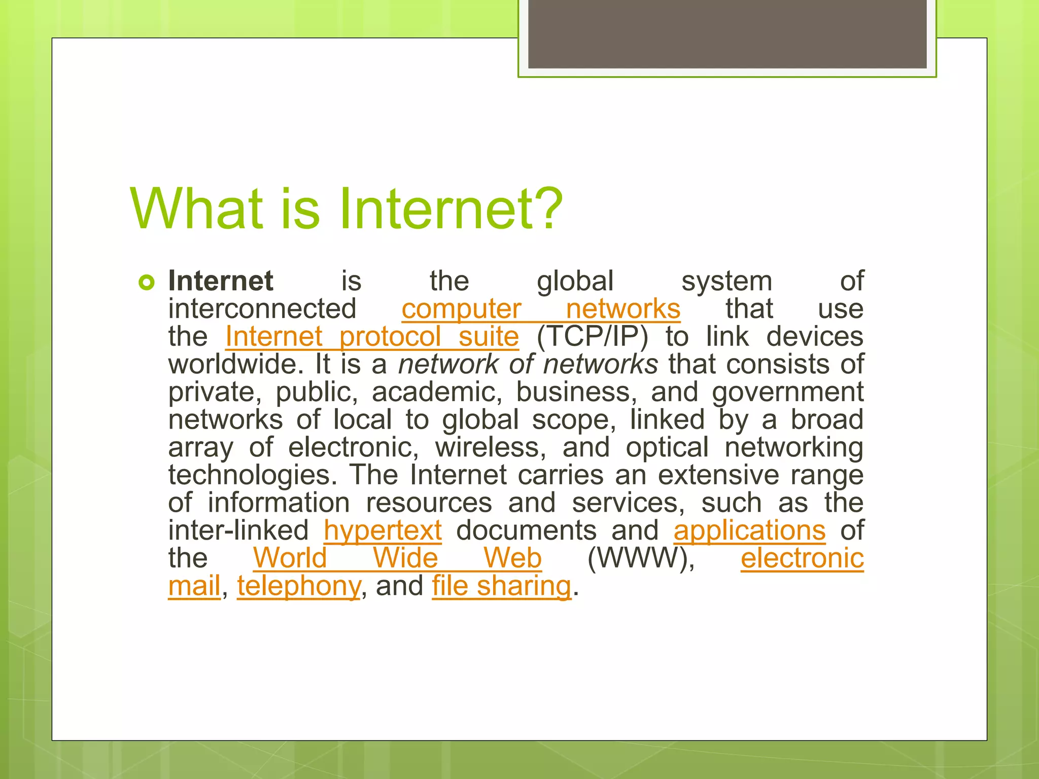 Internet and online ethics & etiquette | PPTX | Internet Safety | Parenting