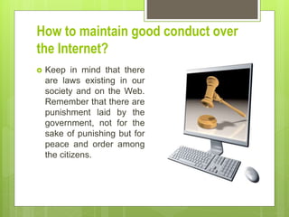 Internet and online ethics & etiquette | PPTX | Internet Safety | Parenting