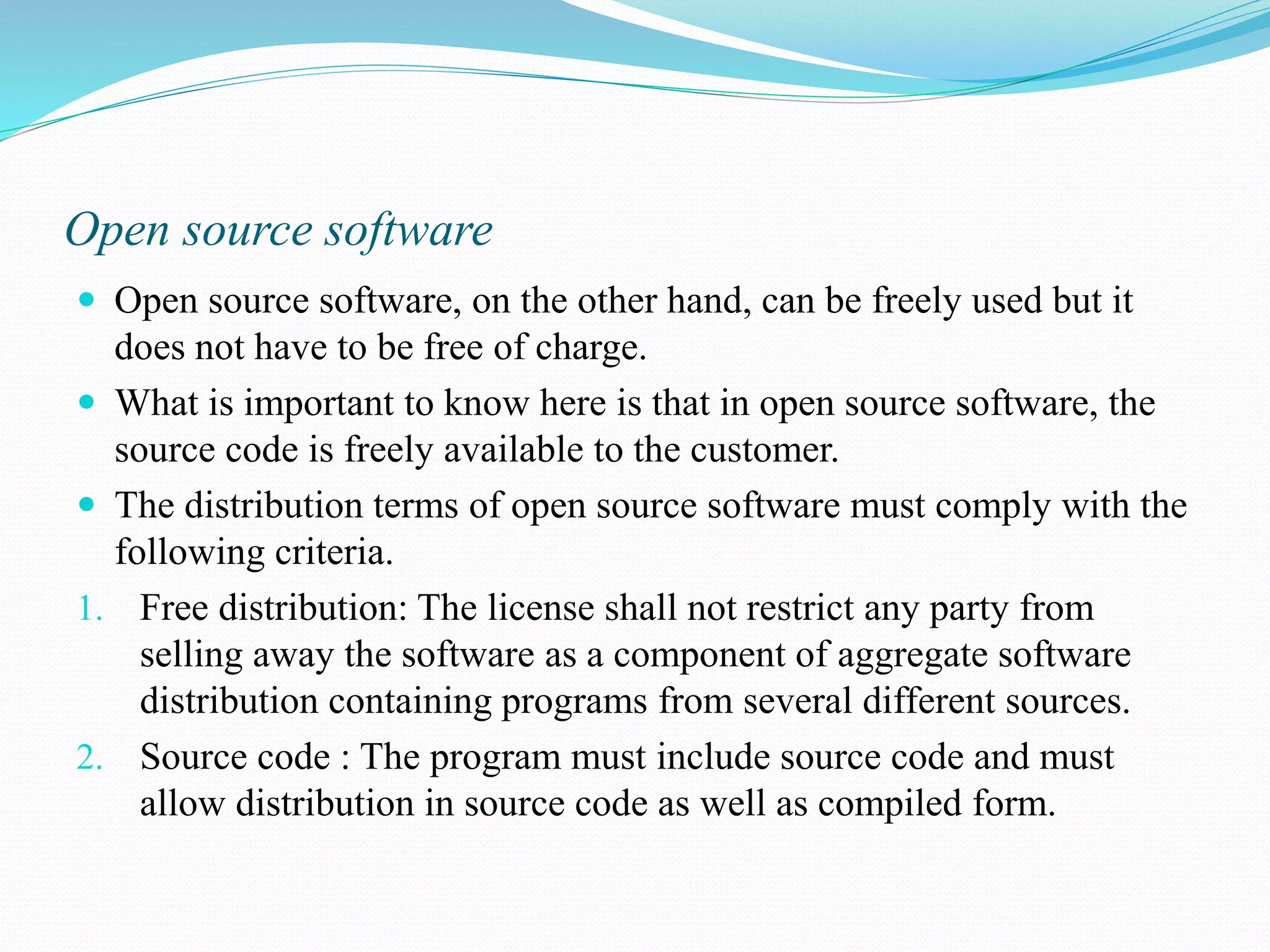 Internet and open source concepts | PPTX