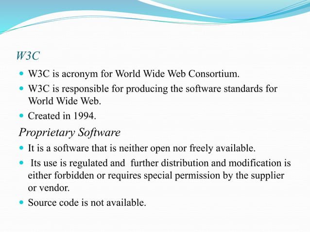 Internet and open source concepts | PPTX | Shareware and Freeware | Computer Software and ...