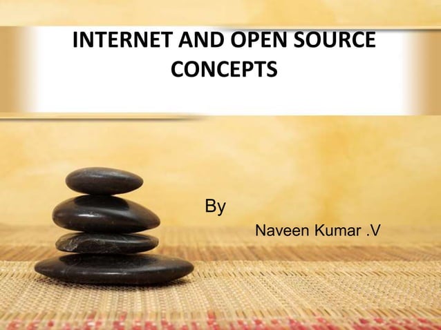 Internet and Open Source Concepts in brief pdf | PPT
