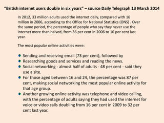 Internet and pre internet presentation | PPT
