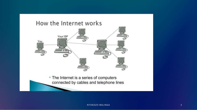 Internet and the WWW.pptx | Internet | Computing