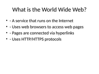 Internet and the World Wide Web - Lesson-1.pptx