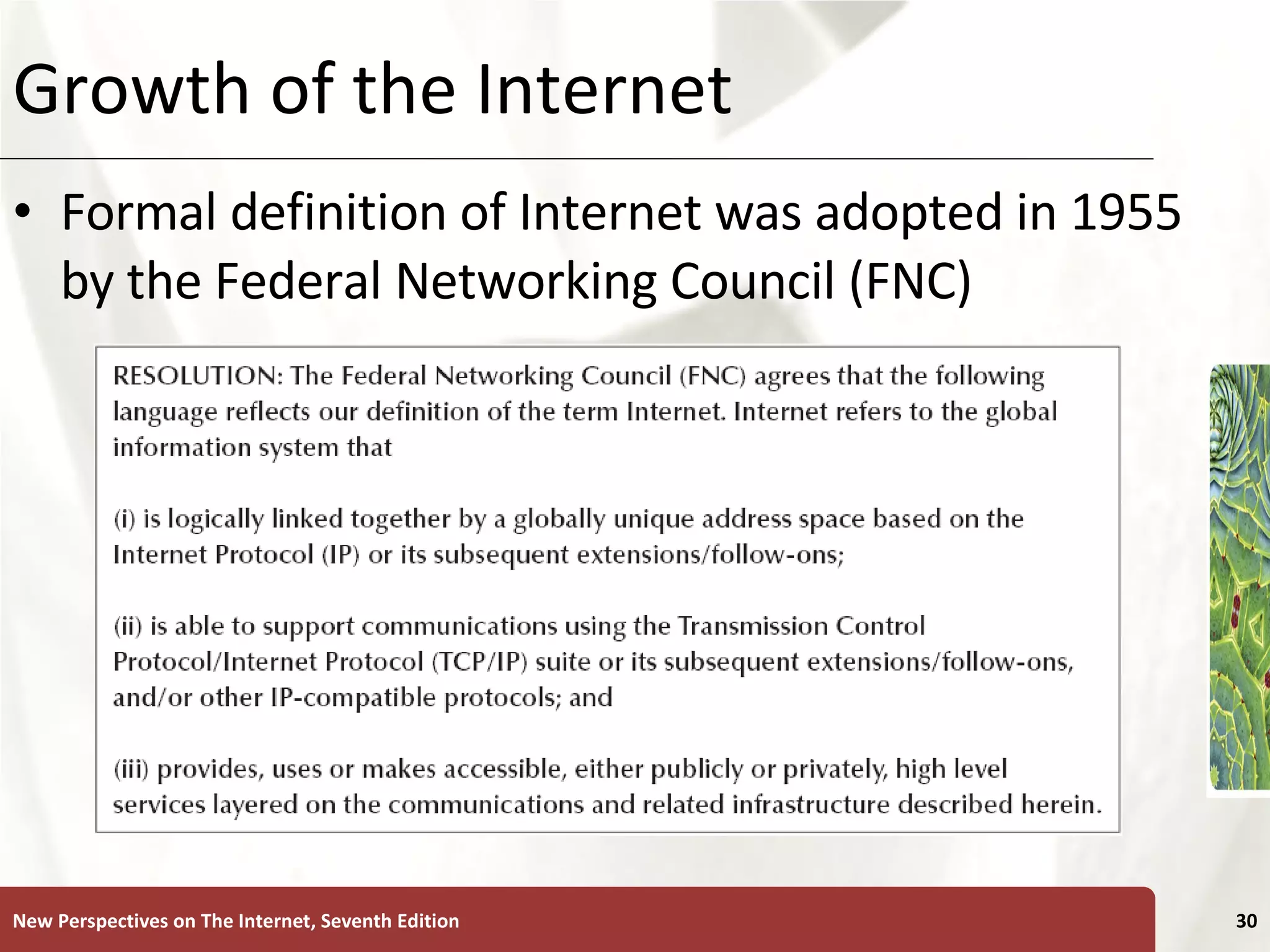 The Internet and the World Wide Web | PPT