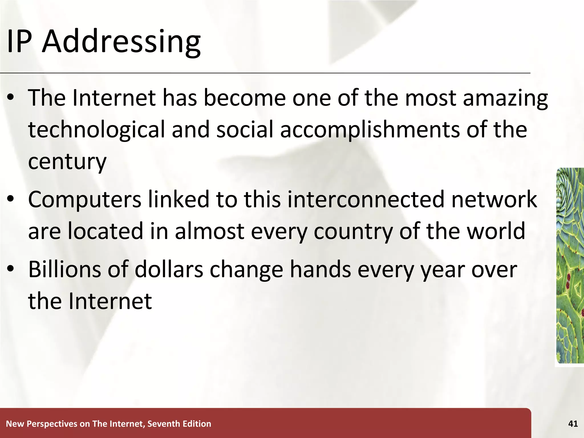 The Internet and the World Wide Web | PPT