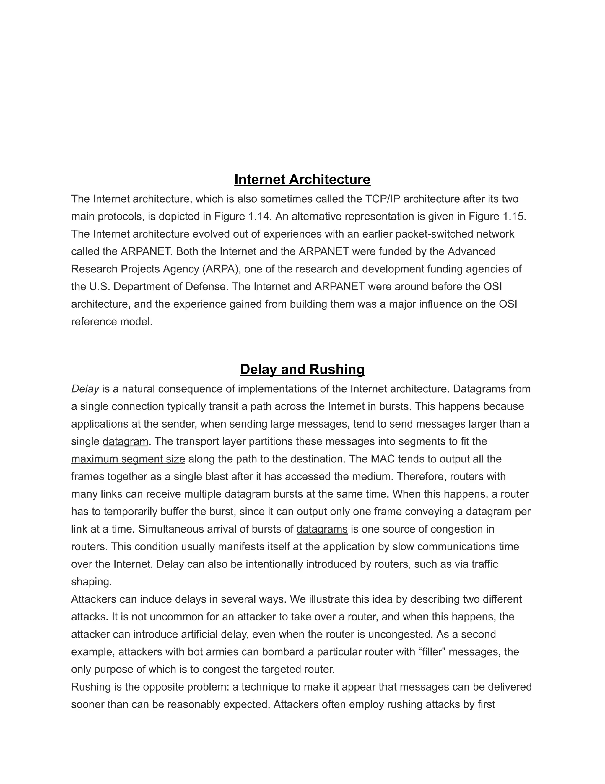 Internet Architecture Pdf