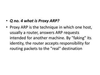 Internet architecture protocol | PPTX