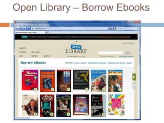 Internet Archive and Open Library | PPTX