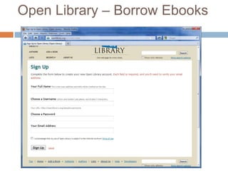 Internet Archive and Open Library | PPTX