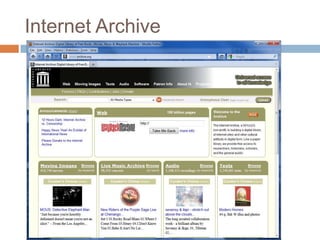 Internet Archive and Open Library | PPTX
