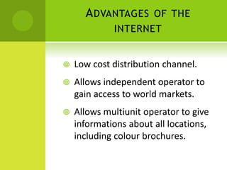 Internet as a distribution channel(titto sunny) | PPT