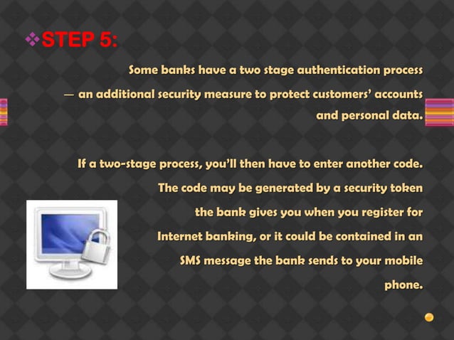 Internet banking - College Project | PPTX