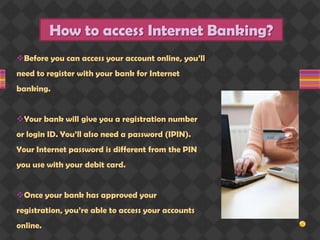 Internet banking - College Project | PPTX