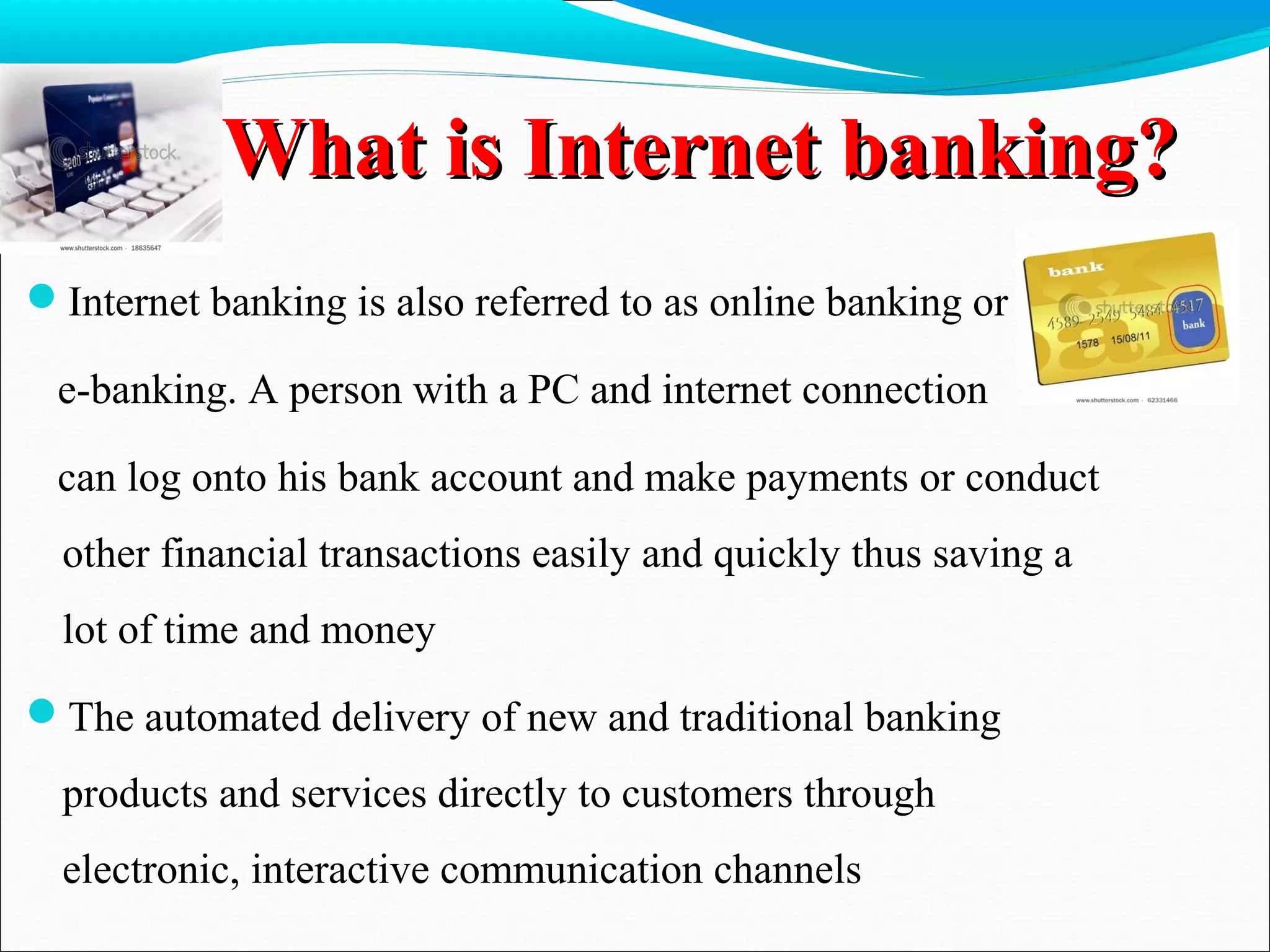 Internet banking | PPT