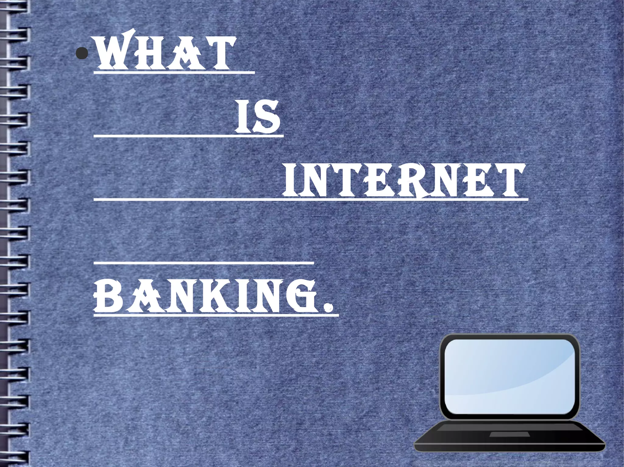 Internet banking. | ODP