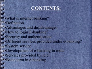 Internet banking. | ODP