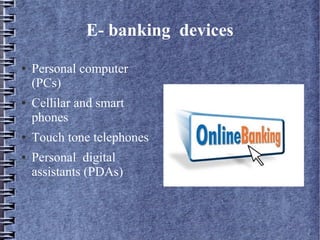Internet banking. | ODP
