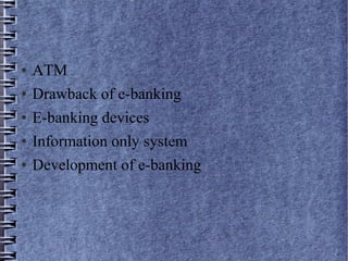 Internet banking. | ODP