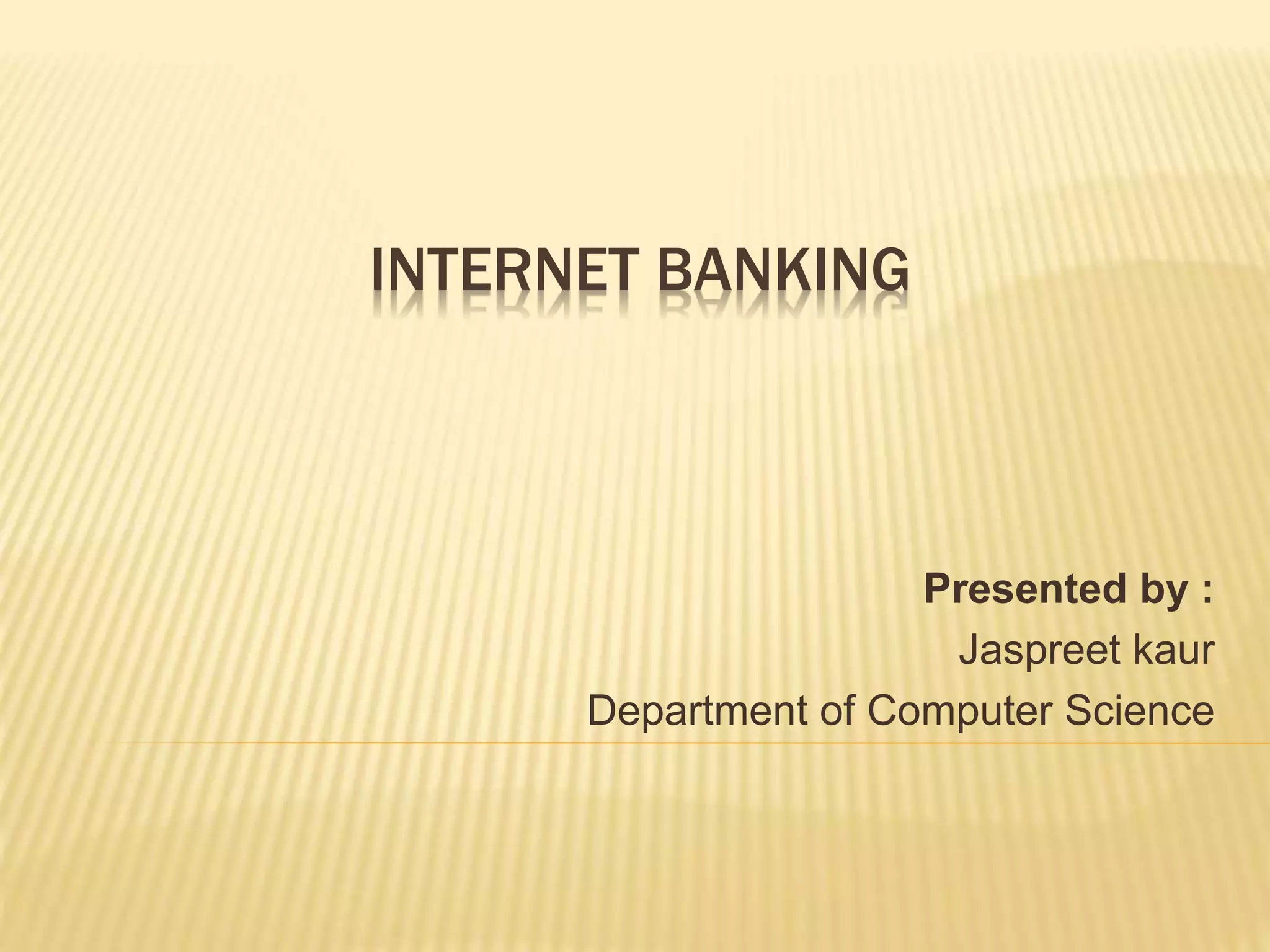 Internet banking | PPT