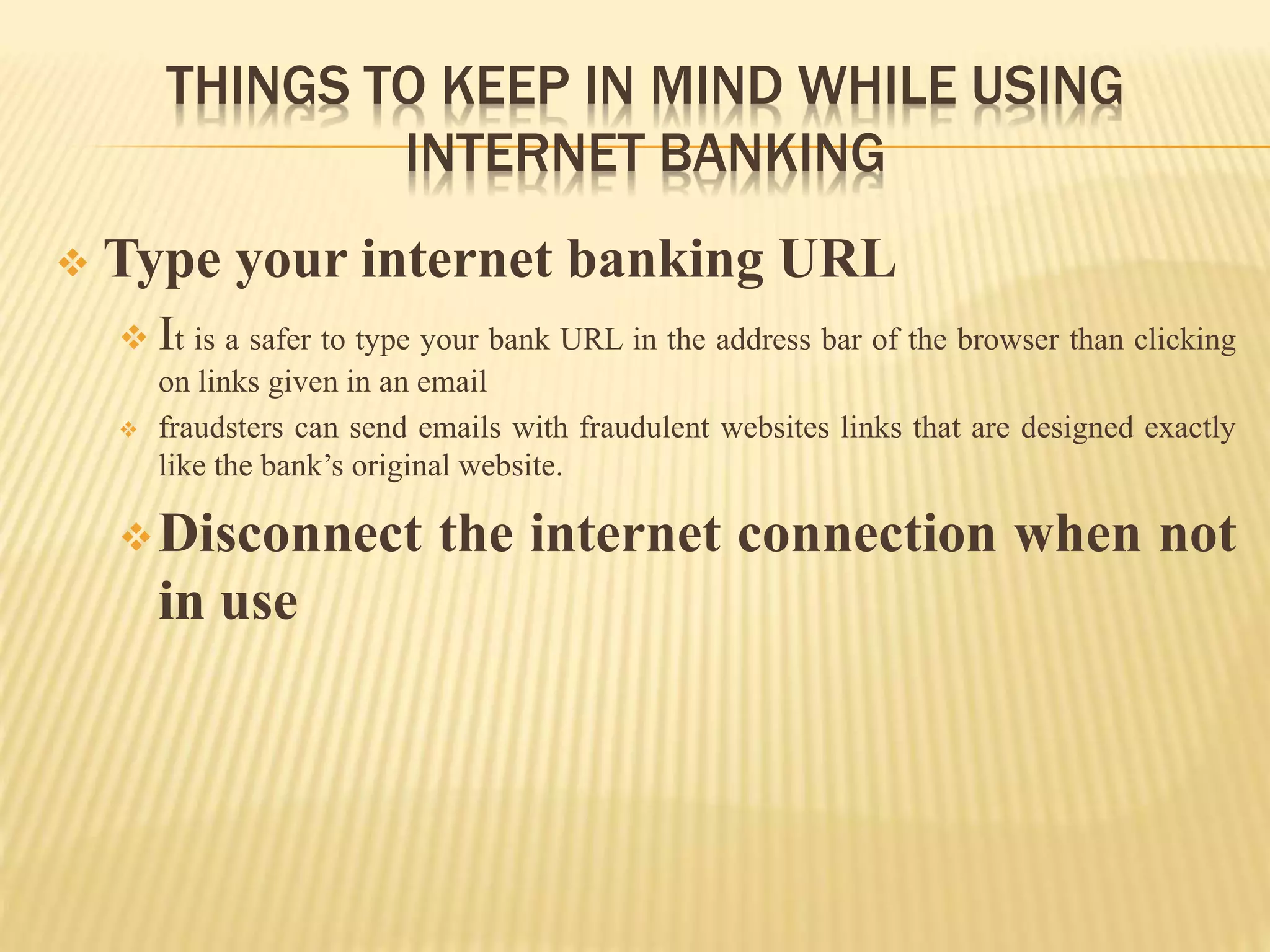 Internet banking | PPT