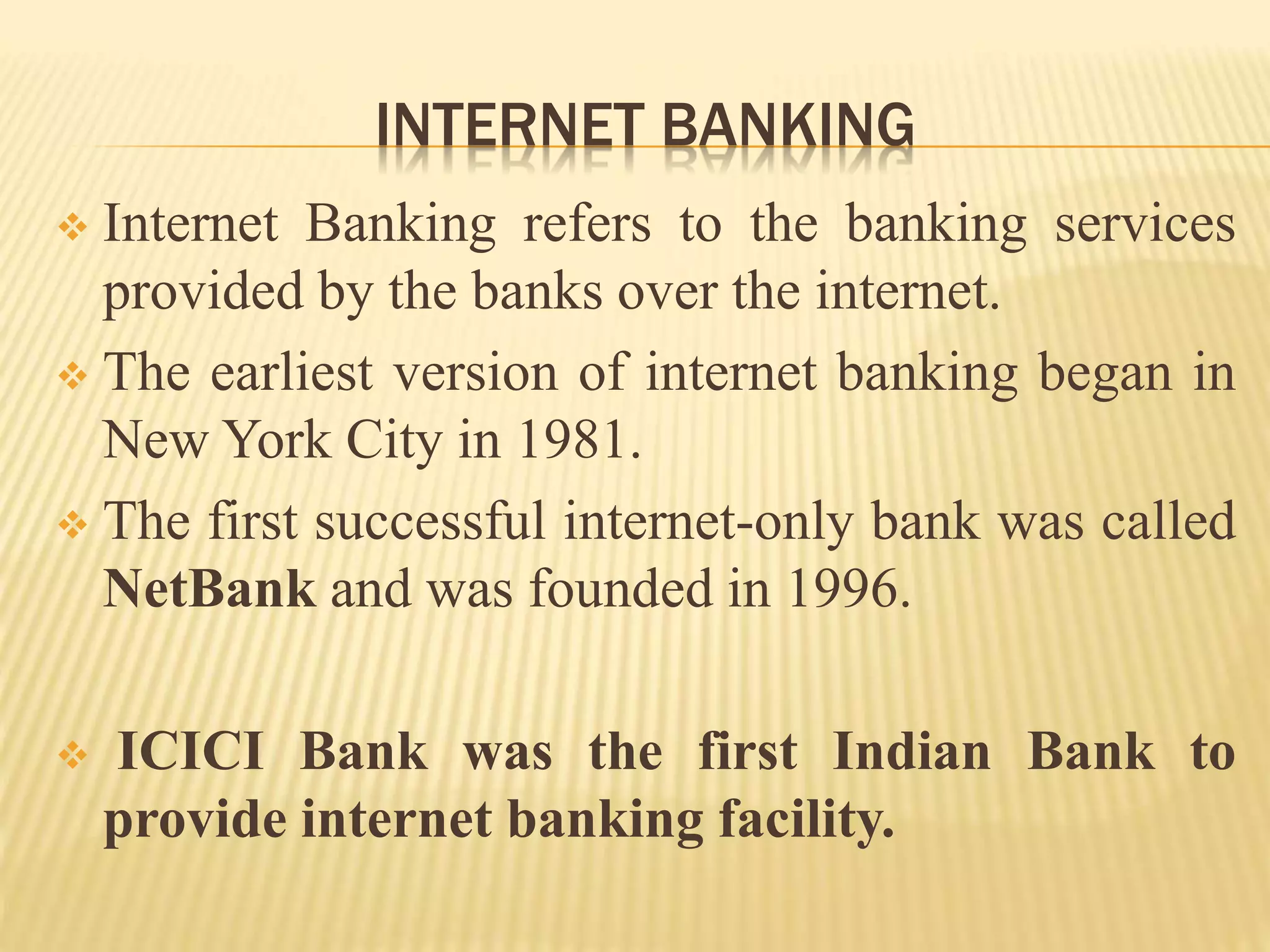Internet banking | PPT
