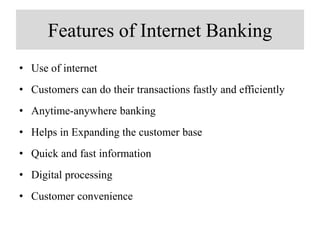 Internet banking | PPTX