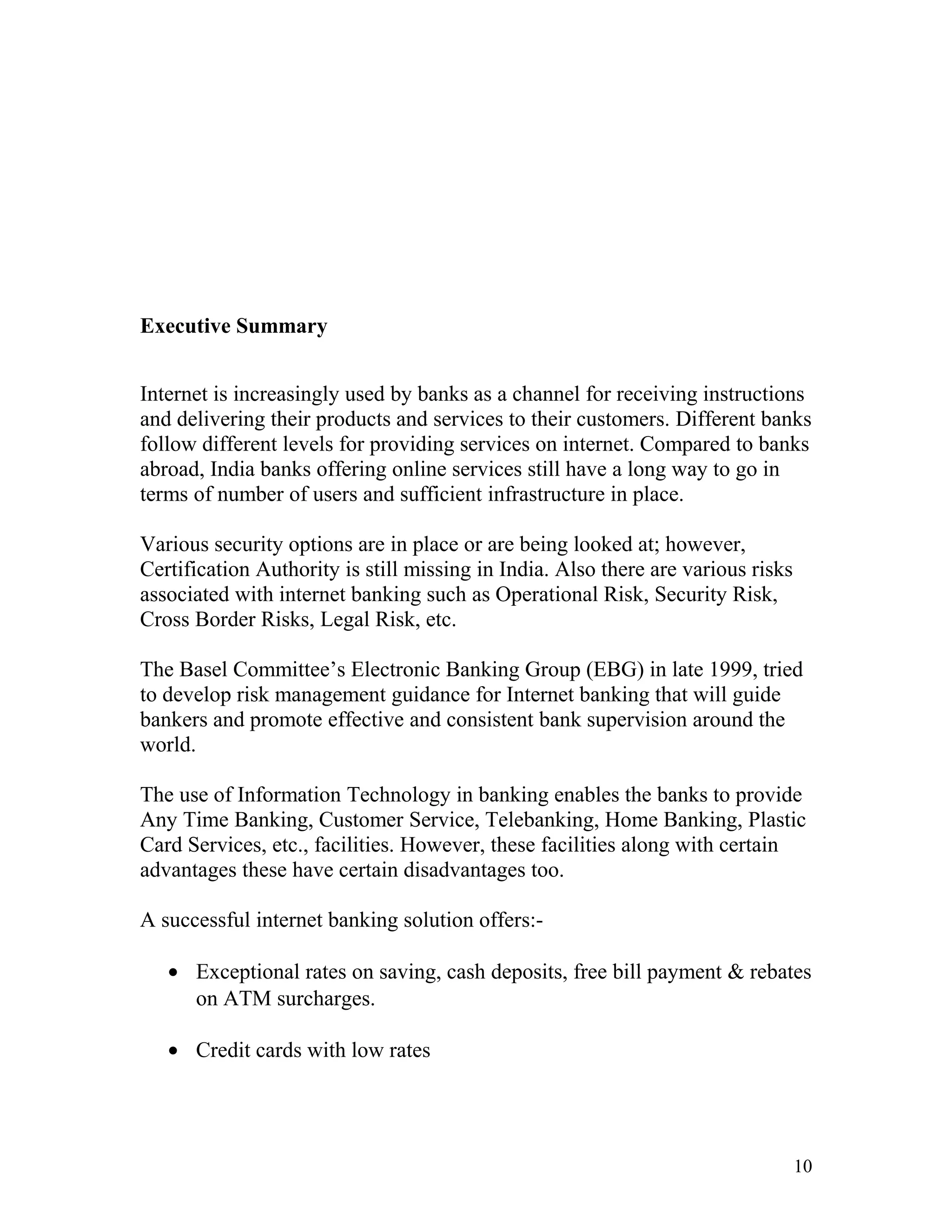 Internet banking project | DOC