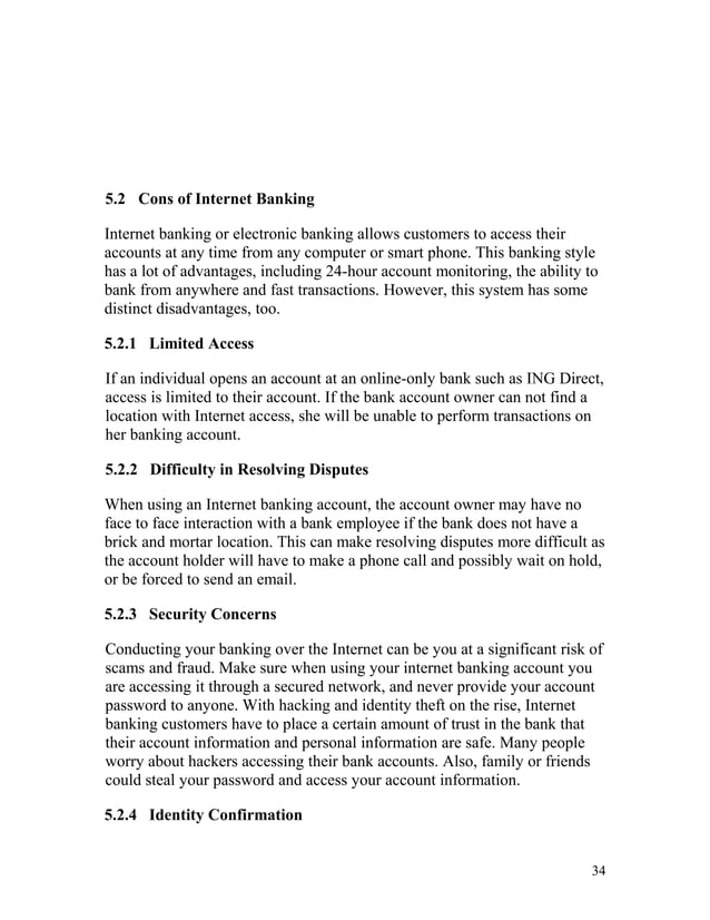 Internet banking project | DOC | Internet | Computing