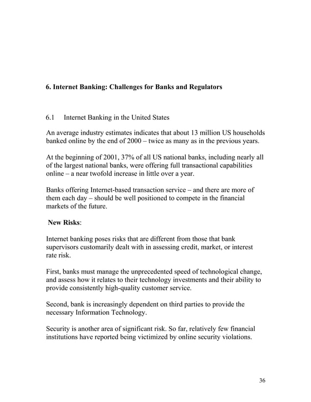 Internet banking project | DOC | Internet | Computing