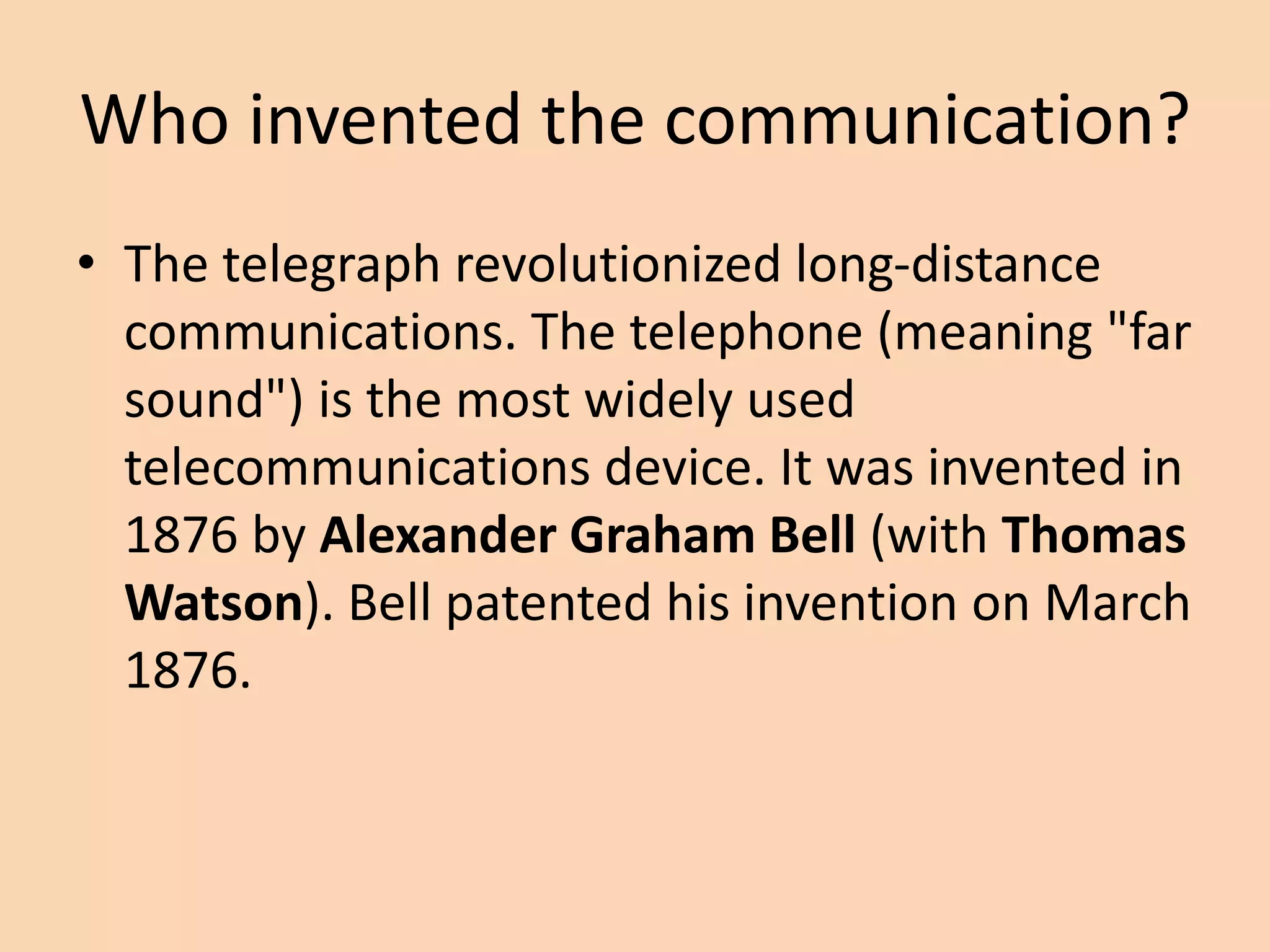 Internet based communication | PPTX