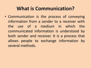 Internet based communication | PPTX