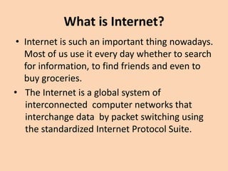 Internet based communication | PPT