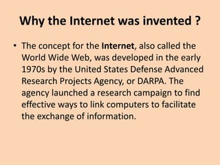 Internet based communication | PPTX