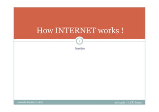 Internet basic | PDF | Computer Networking | Computing