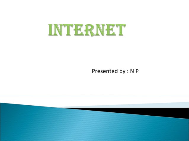 Internet Basics And Information Ppt Free Download