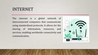 Internet Basics Notes Class 10 CBSE.pptx